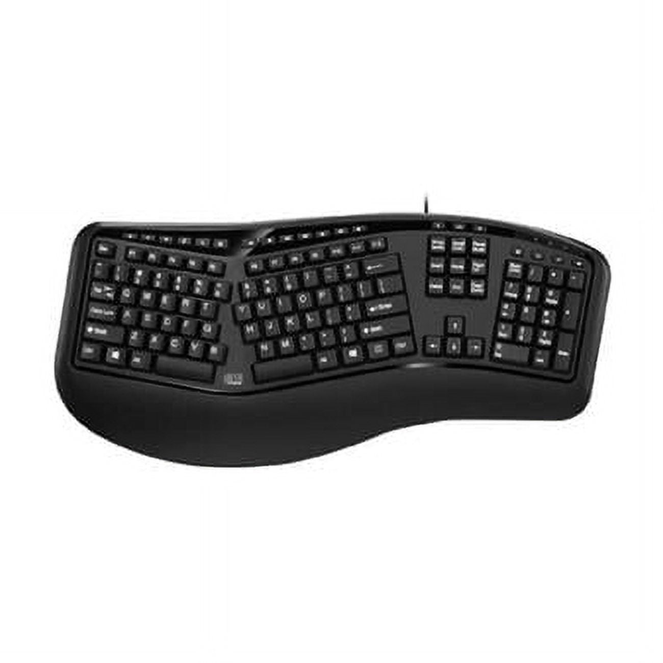 Desktop Ergonomic Keyboard, Black - Walmart.com