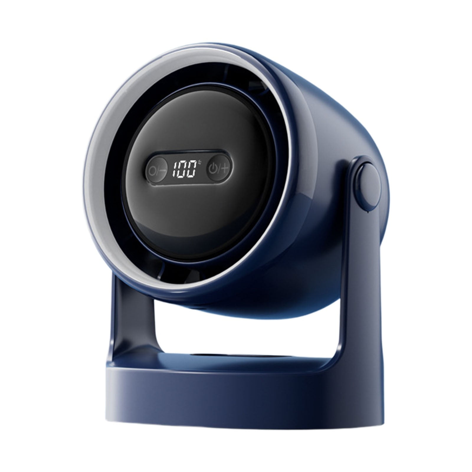 Desktop Fan Cycle Fan 3-speed Night Light USB Charging Portable Office ...