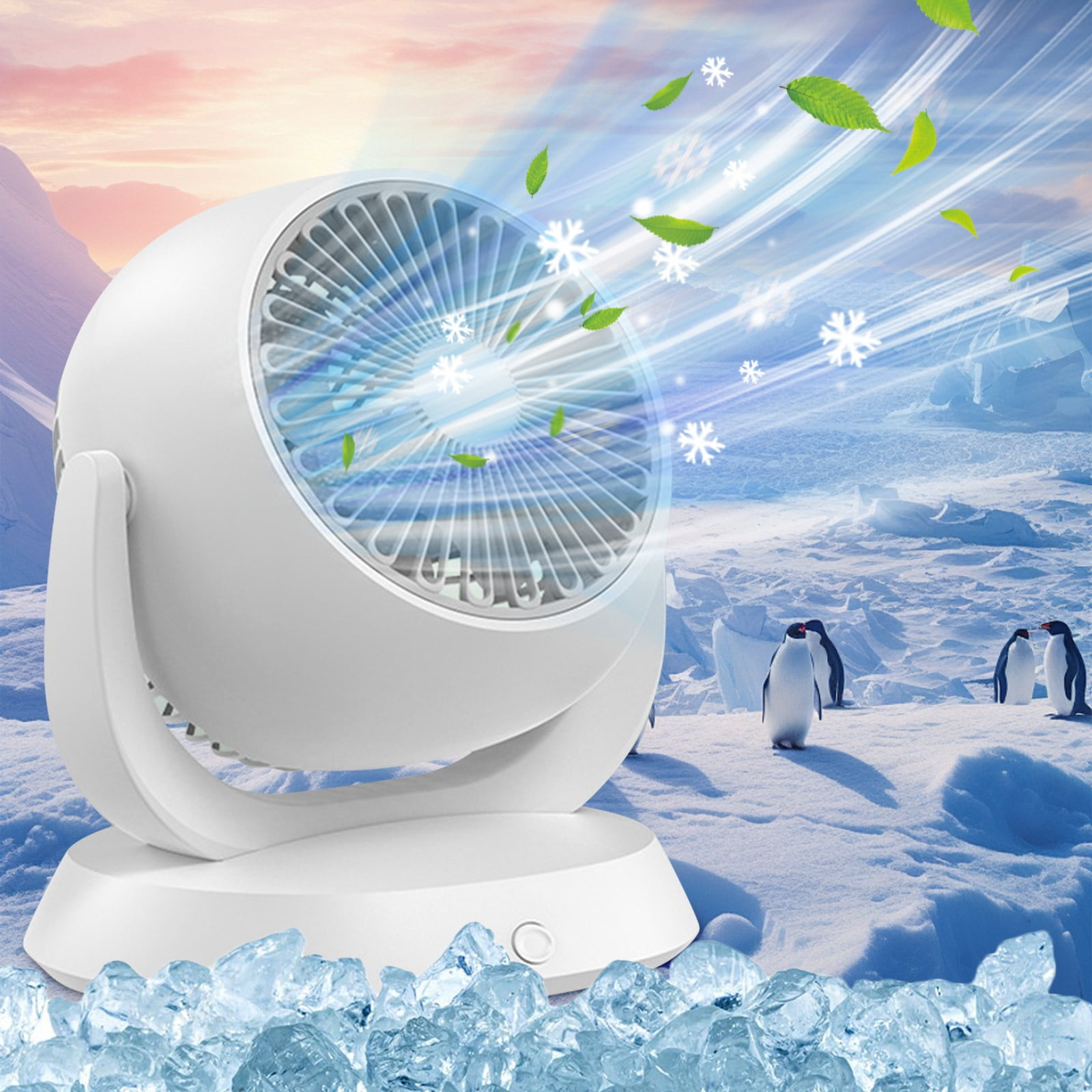 Desktop Fan Household Wind Circulation Fan Multifunctional Office USB ...