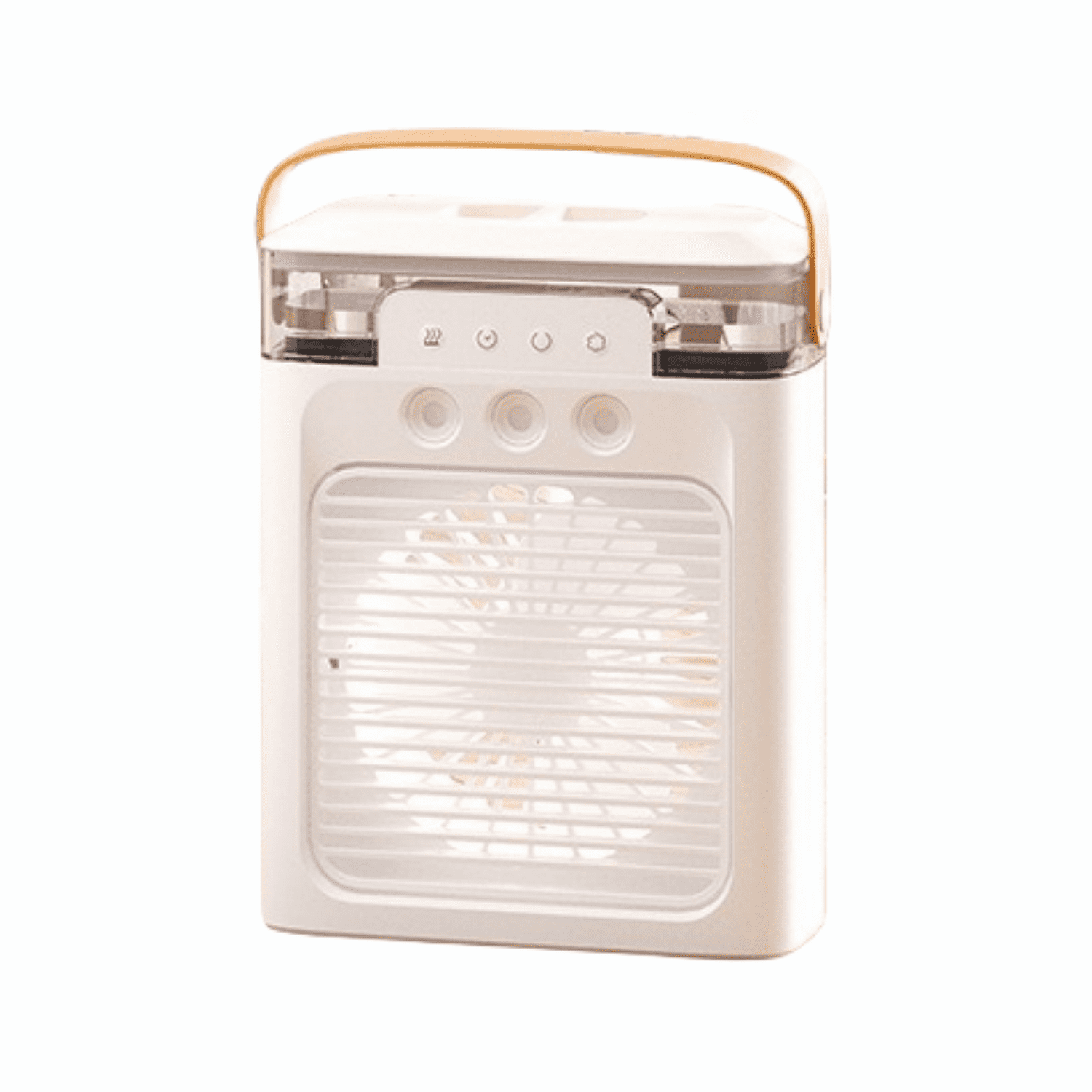 Desktop Fan, Jademall New Air Cooler USB Portable Fan with Colors LED ...