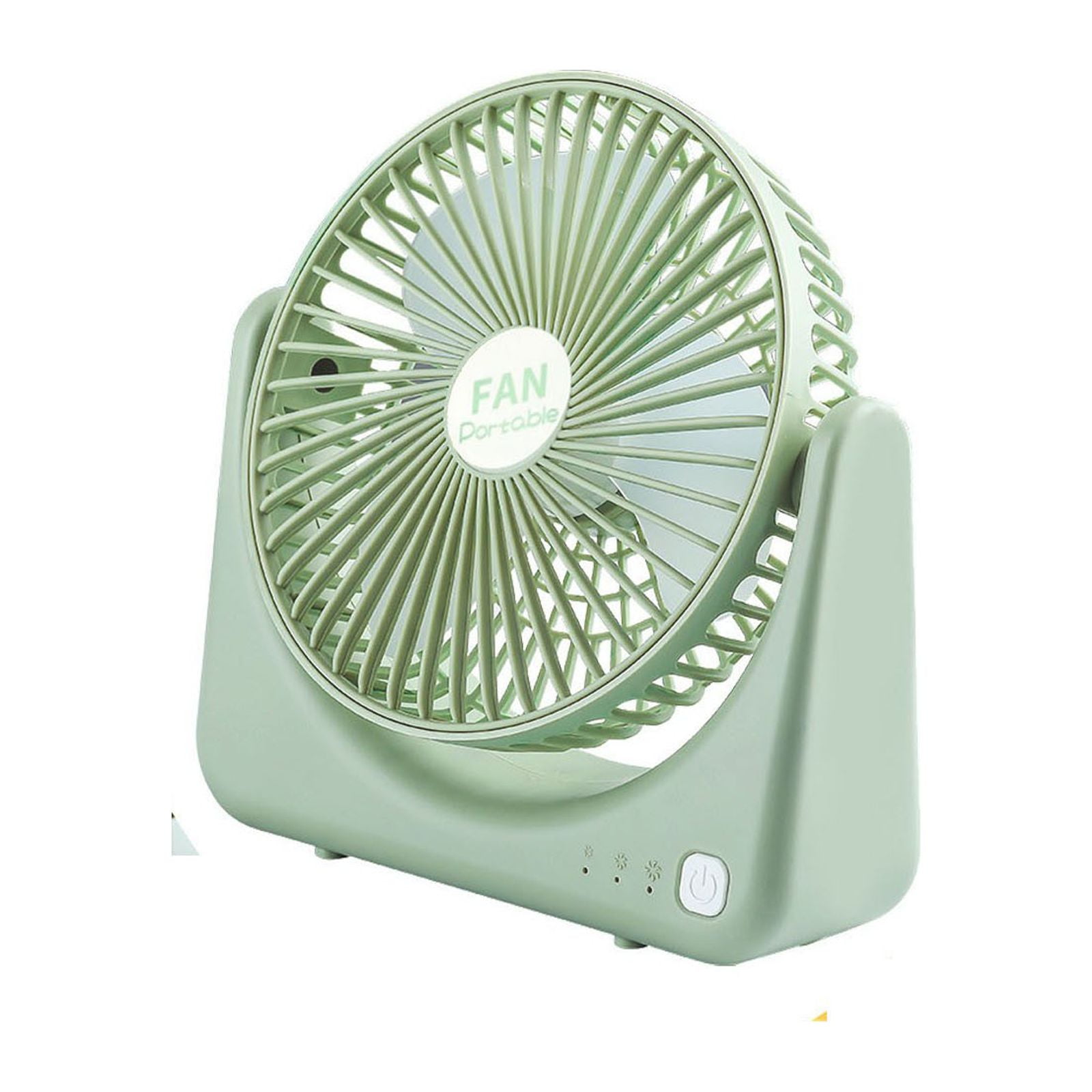 Desktop Fan Portable Fan With 3 Speed For Home Bedroom Indoor Outdoor ...