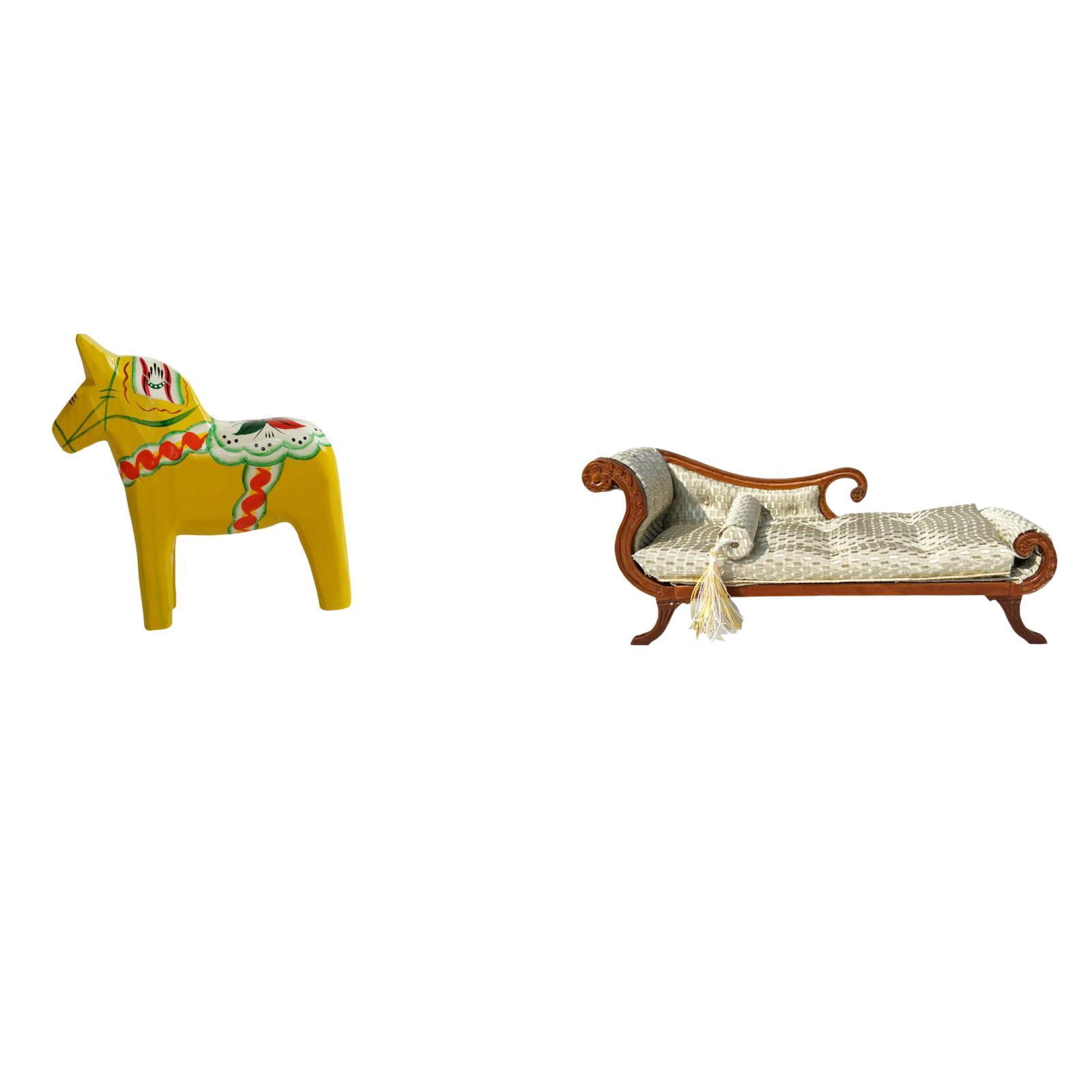 Desktop Figurine Traditional Swedish Dala Horse Statue Doll Miniature ...