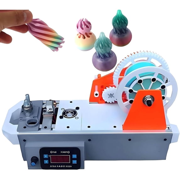 Desktop Filament Maker Machine, 3D Printer Extruder, 3D Recycled PET ...