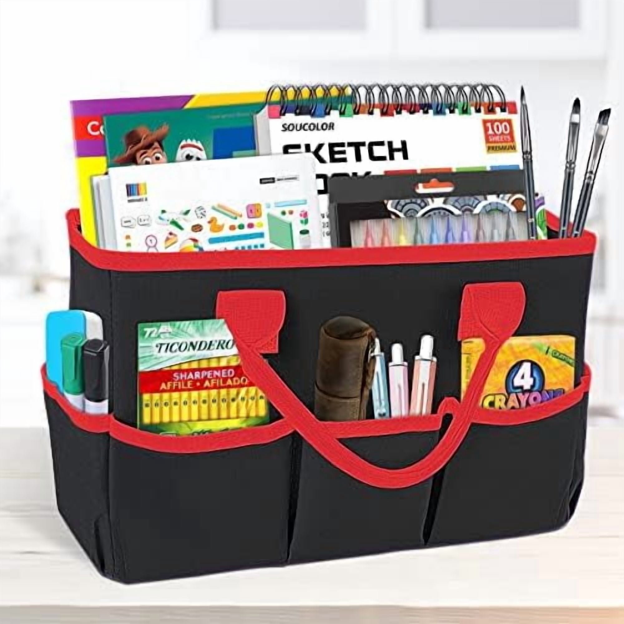 Desktop File Folder Tote and Stock Organizer, Art Organizer Storage ...