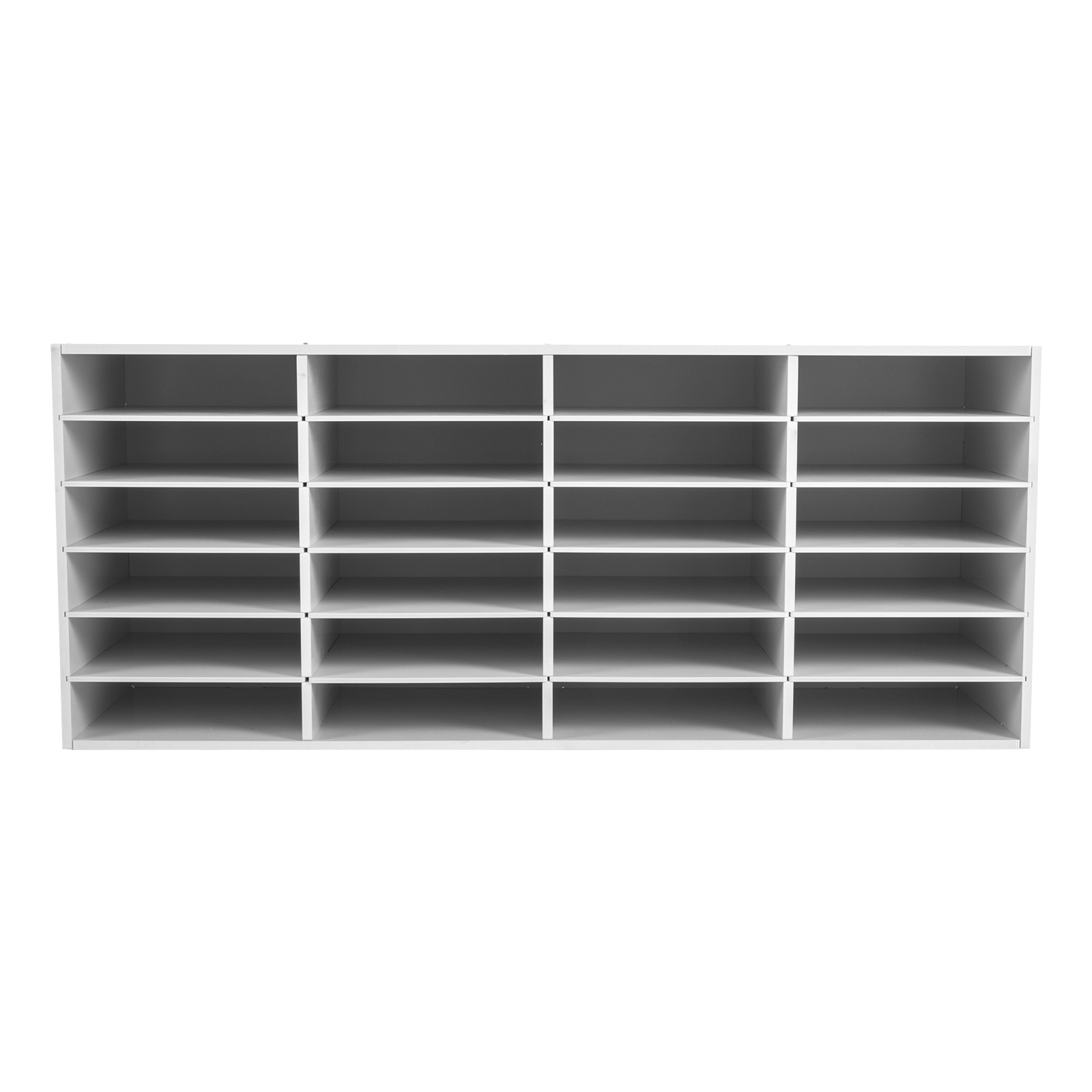 Desktop File Organiser with 24 Slots, Adjustable Shelves, Eco-Friendly ...