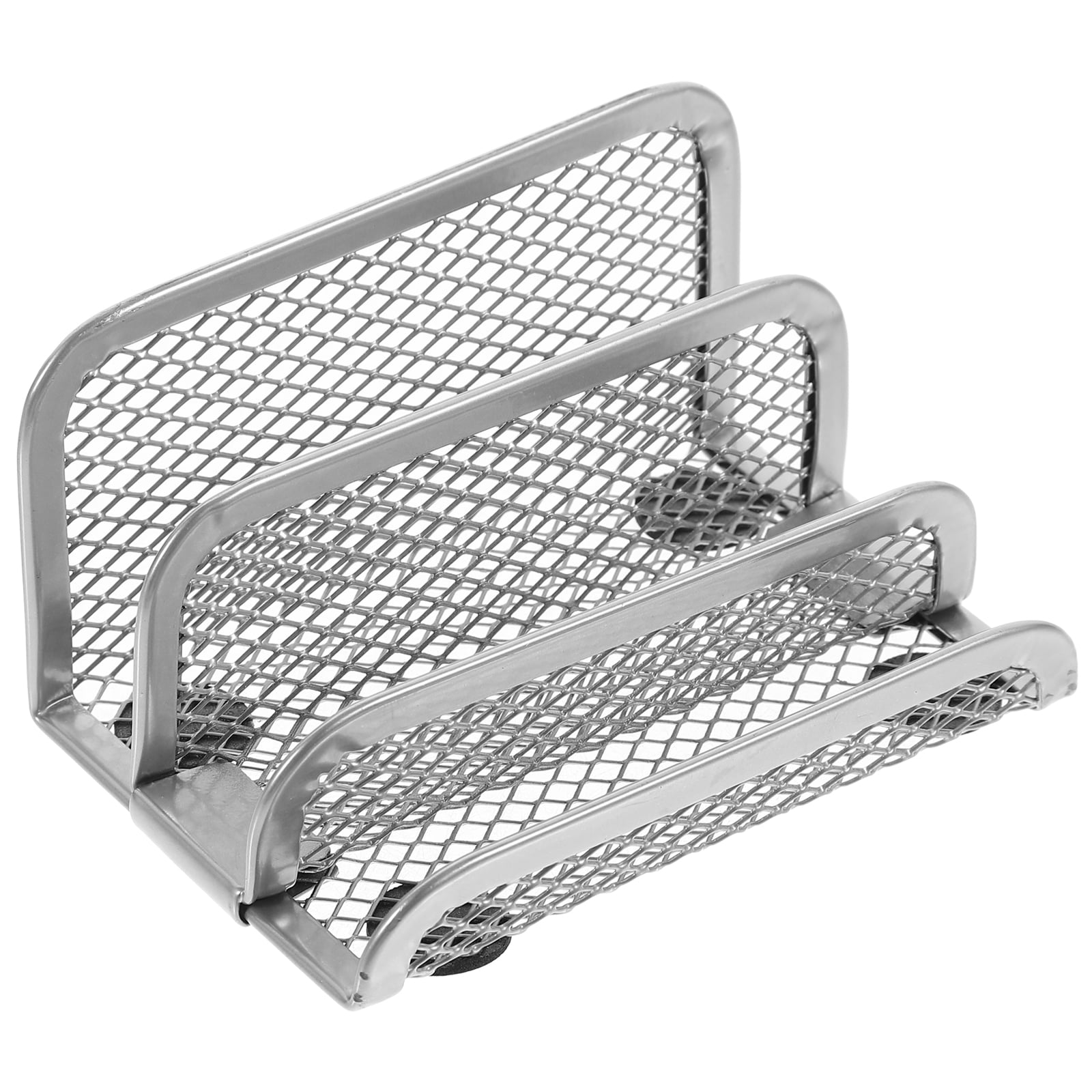 Desktop File Organizer Book Letter Grid Rack Vertical Upright Office ...