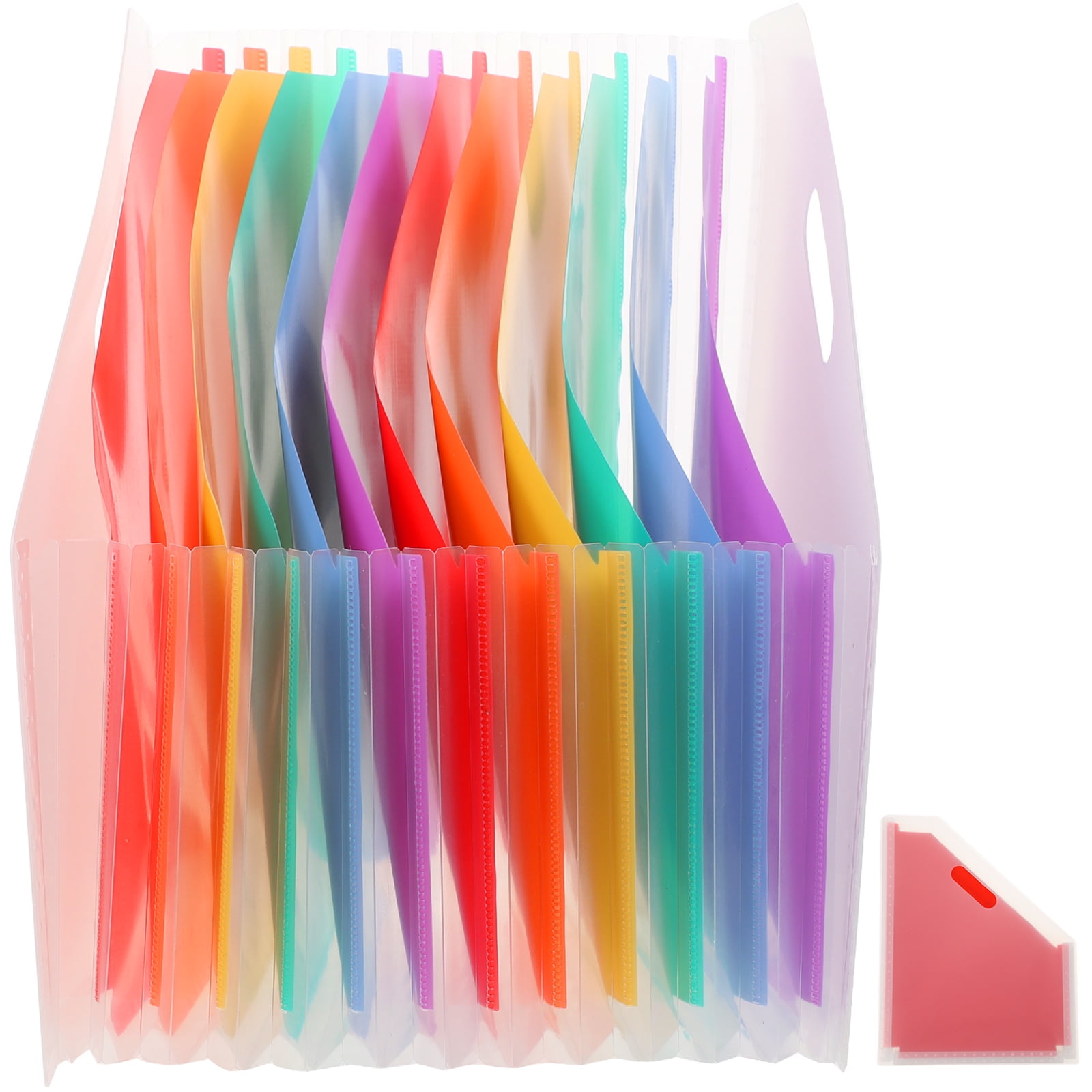 Desktop File Organizer Plastic Folders Filing Coupon Expanding Student ...