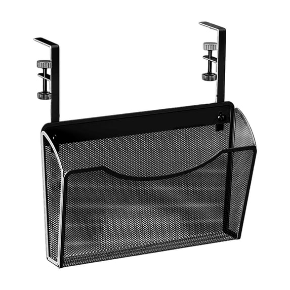 Desktop File Organizer Rack Metal Mesh Multi Tier Storage Space Saving ...