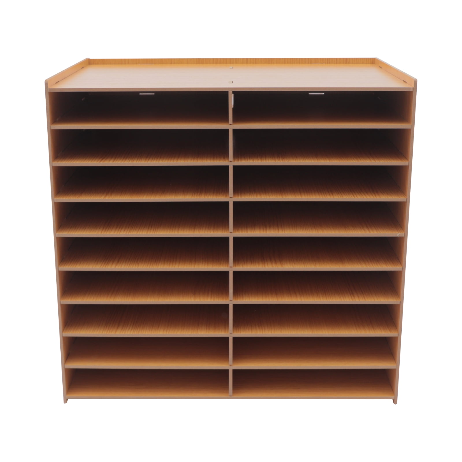 Desktop File Organizer with 9 Layers and 18 Compartments, High-Density ...