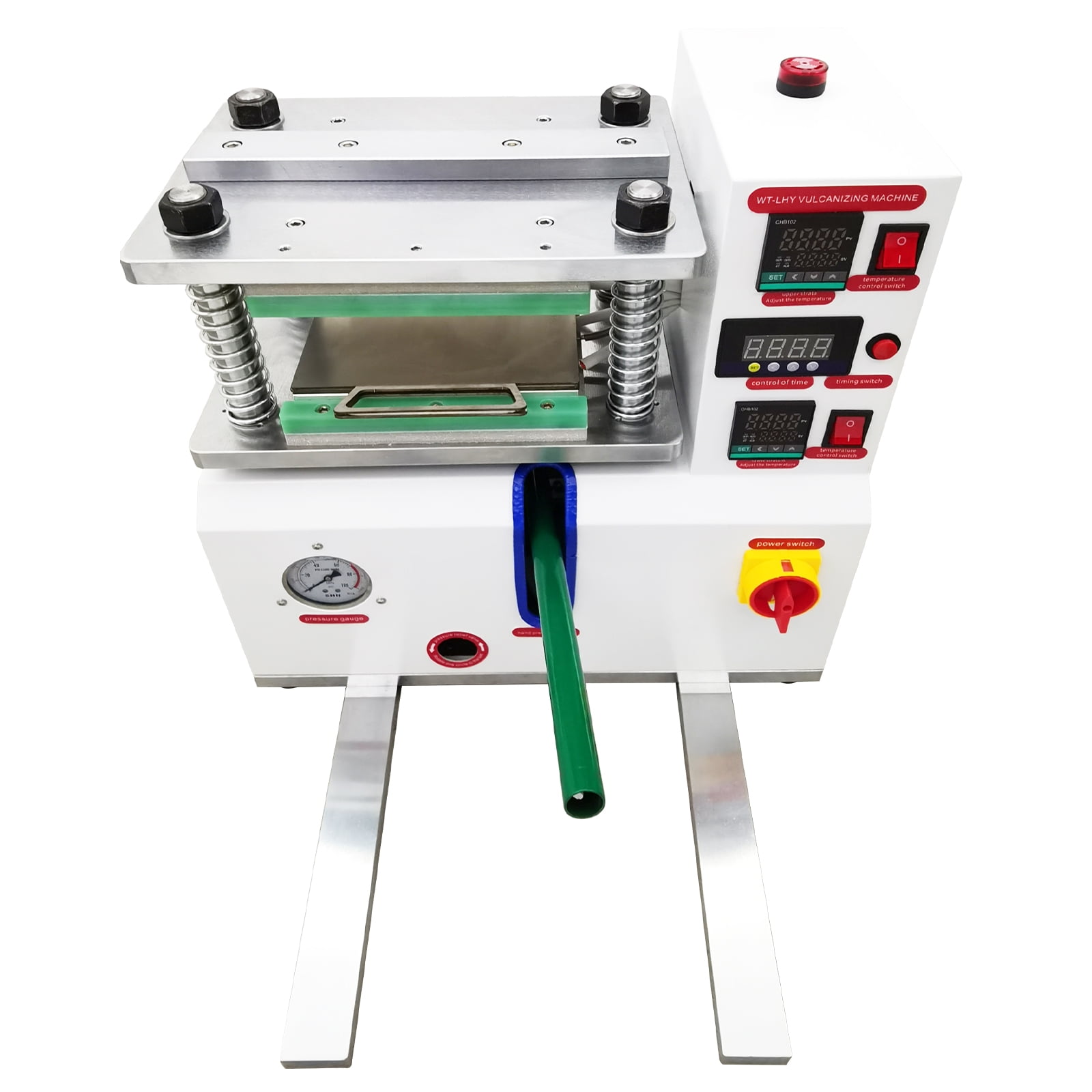 Desktop Flat Plate Press Vulcanizer Rubber Sheet Vulcanizing Machine ...