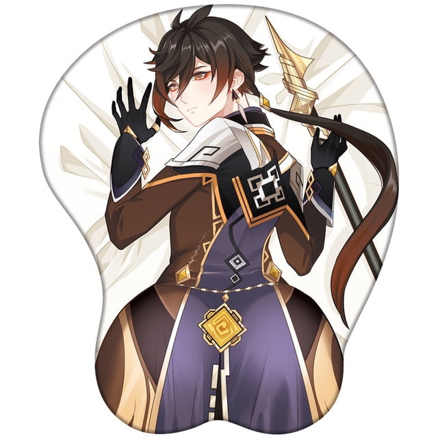 Desktop Gaming 3D Mouse Pad Silicone Gel Non-Slip PU Base with Wrist ...