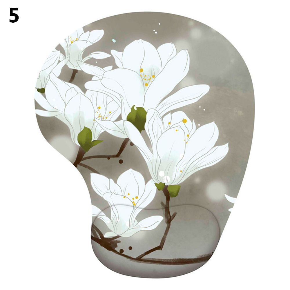 Desktop Gaming Silicone Mousepad Ergonomic Wrist Rest Mouse Pad Mice ...