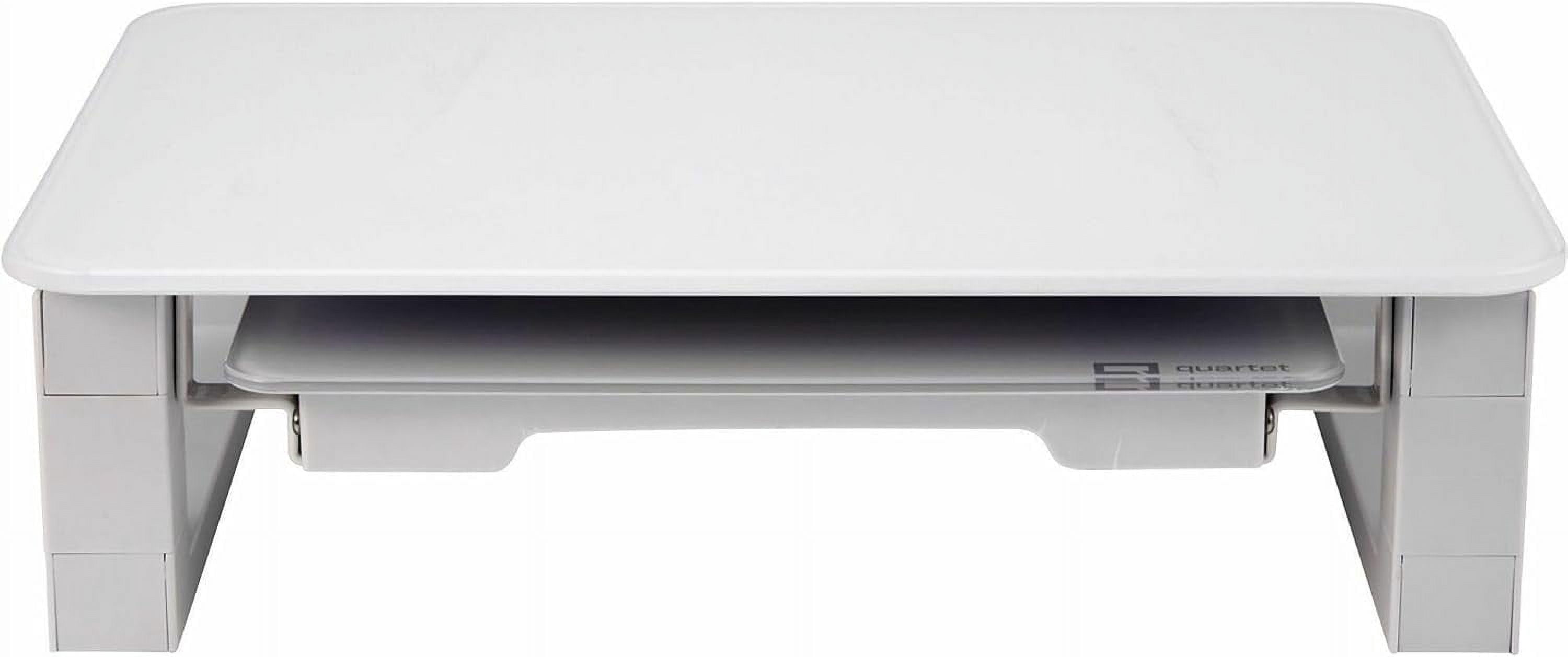 Desktop Glass Monitor Riser for Computer with Dry-Erase Board ...