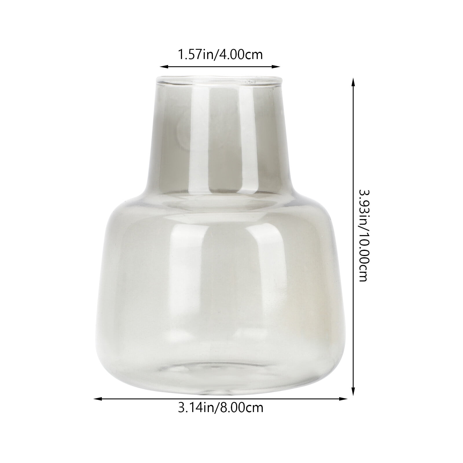 Desktop Glass Vase Glass Flower Container Delicate Style Vase Adornment ...