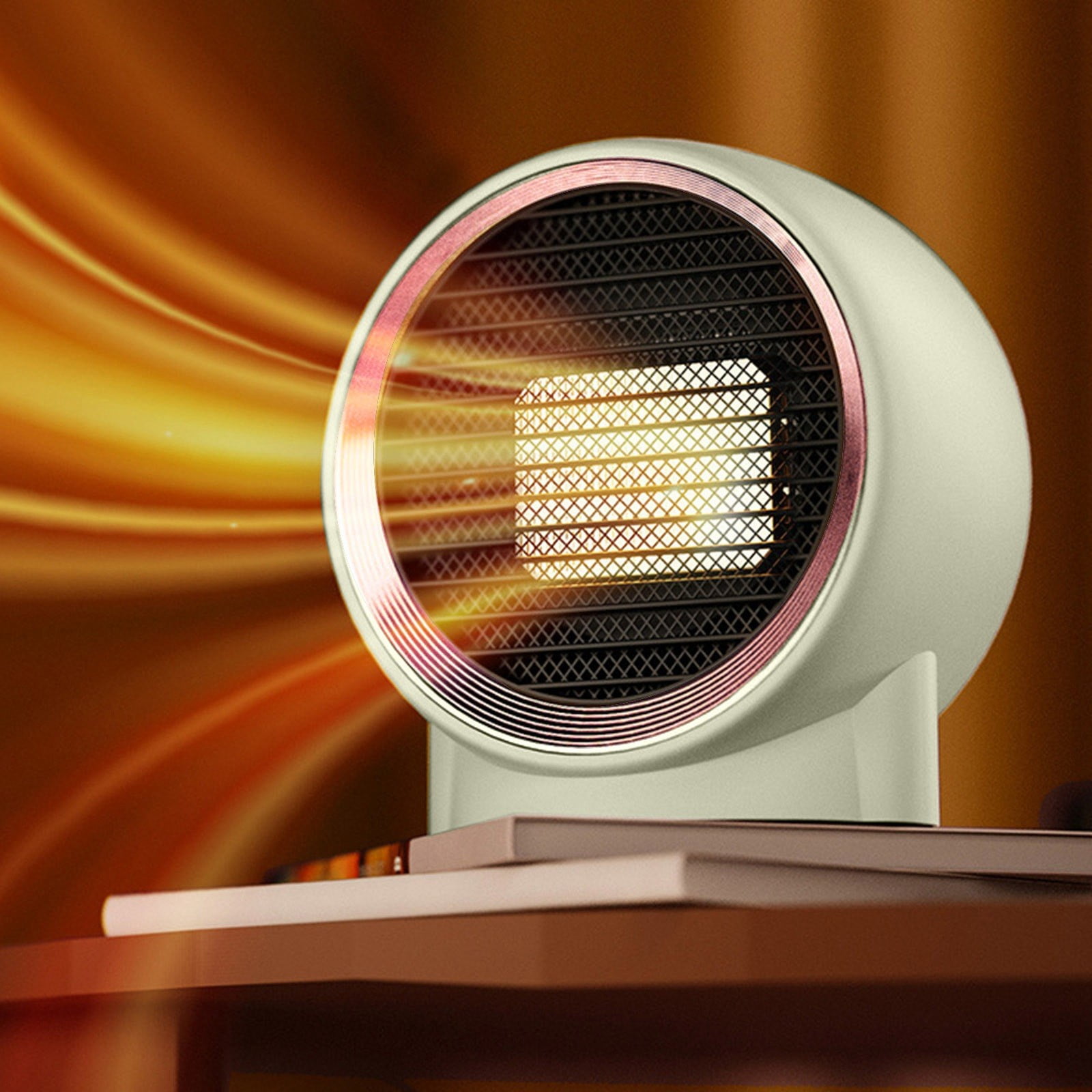Desktop Heater Small Home Office Heater Indoor Silent Fast Heating ...