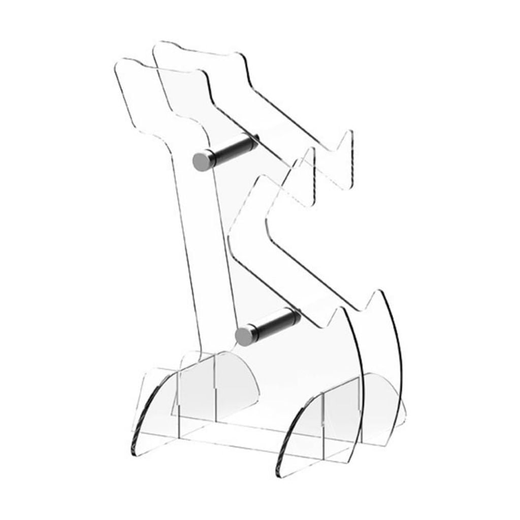 Desktop Holder 3 Tiers Acrylic Holder Multifunctional Stand Organizers ...