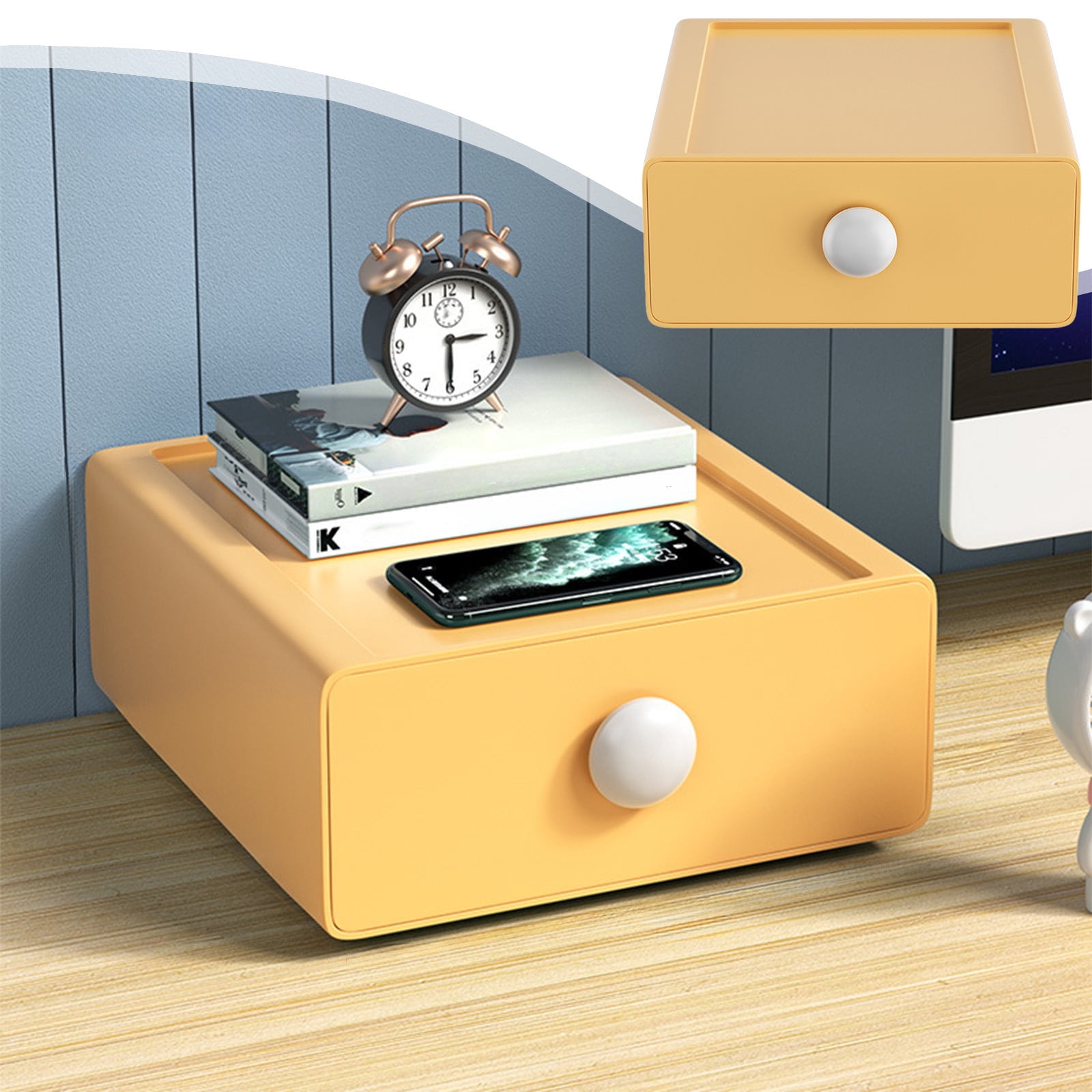 Desktop Ladder Storage Box, Multi-Compartment Office Stationery ...