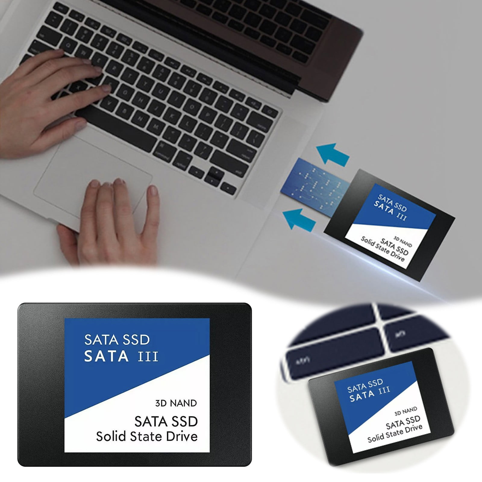 Desktop Laptop High Speed Virtual Label Solid State Drive Solid State ...