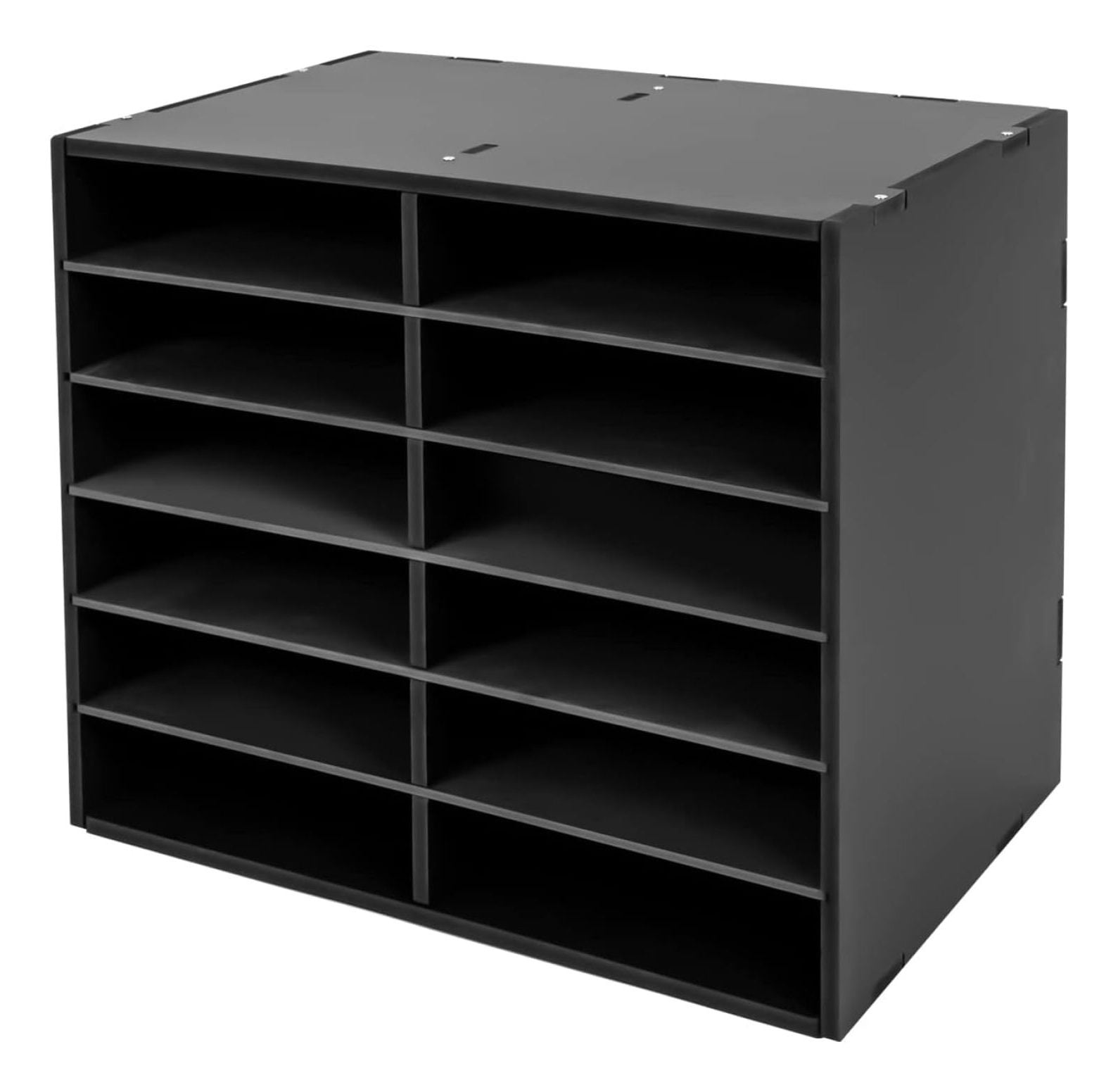 Desktop Literature File Organizer Adjustable File Sorter Mail Center ...