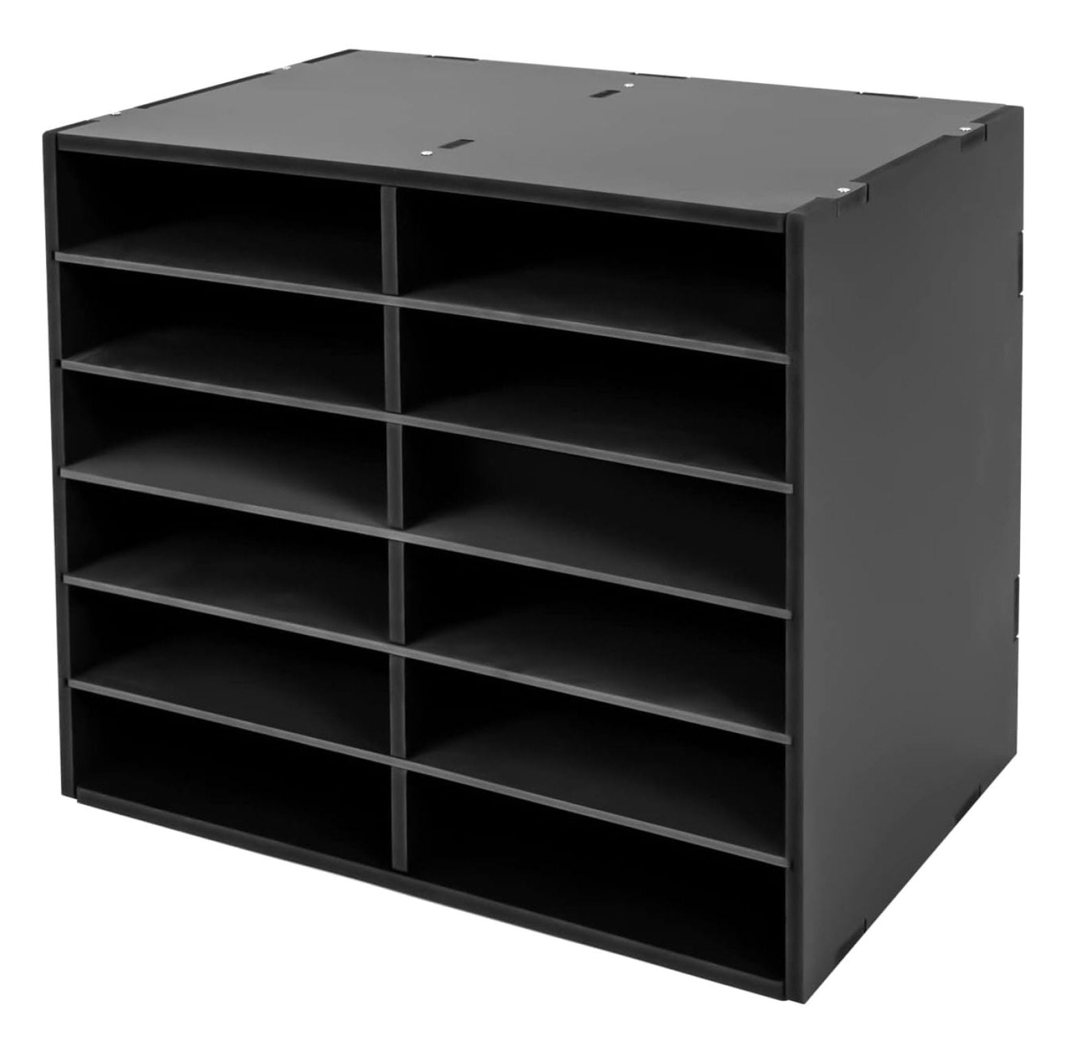 Desktop Literature File Organizer Adjustable File Sorter Mail Center ...