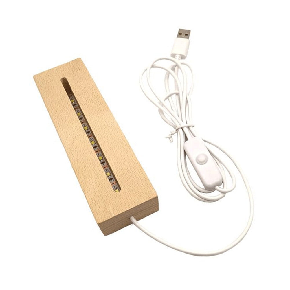 Desktop Luminous Memo Note Board Plug In LED Lamp Base DIY Graffiti ...