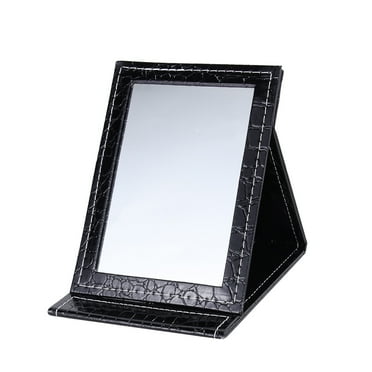 DUAIU Folding Travel Mirror, Vanity Mirror with Table Stand, Portable ...