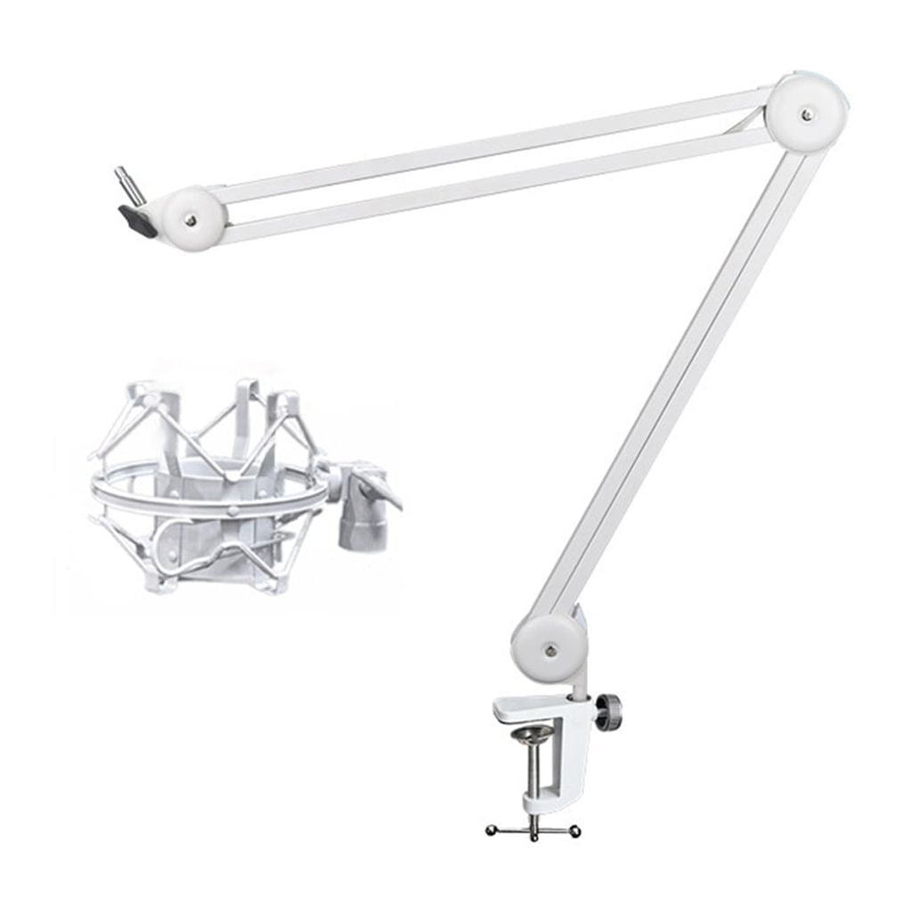 Desktop Microphone Holder Stand Foldable Mic Boom with Flexible ...