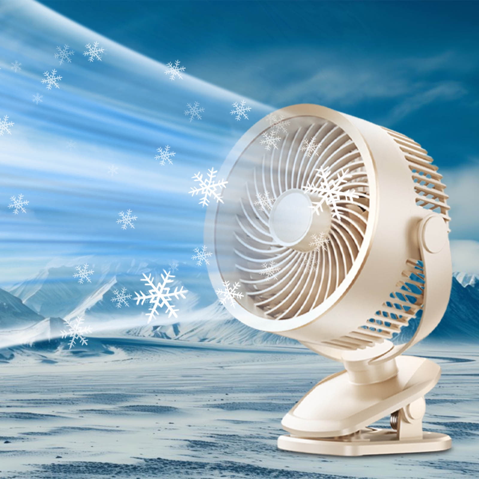 Desktop Mini Fan, High-Speed Quiet Cooling, Ultra-Thin Portable Design ...