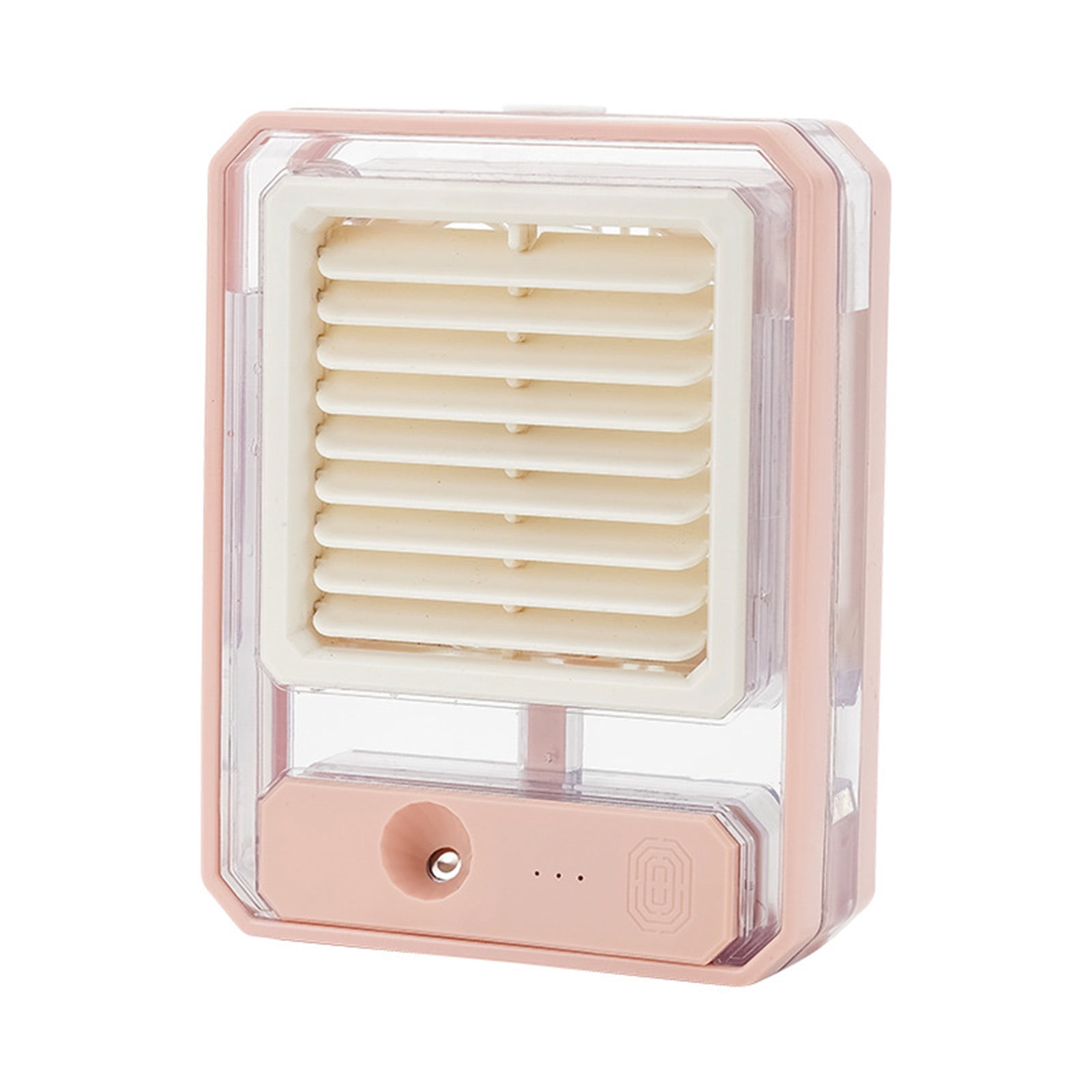 Desktop Misting Fan Rechargeable Humidification Function Large Water ...