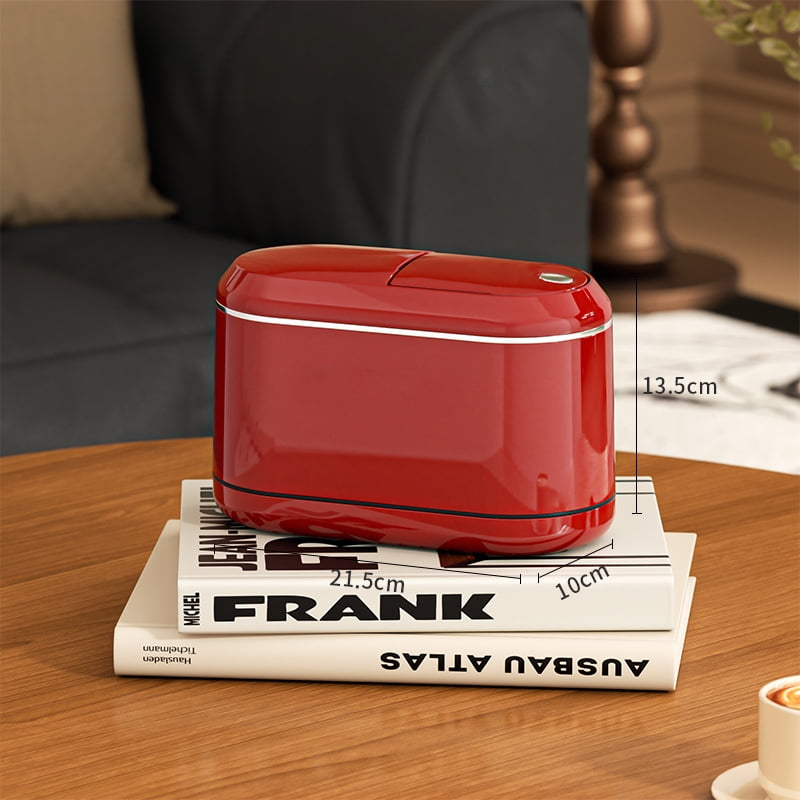 Desktop Narrow Gap Trash Can for Home Use, Small Office Desk Mini Trash ...