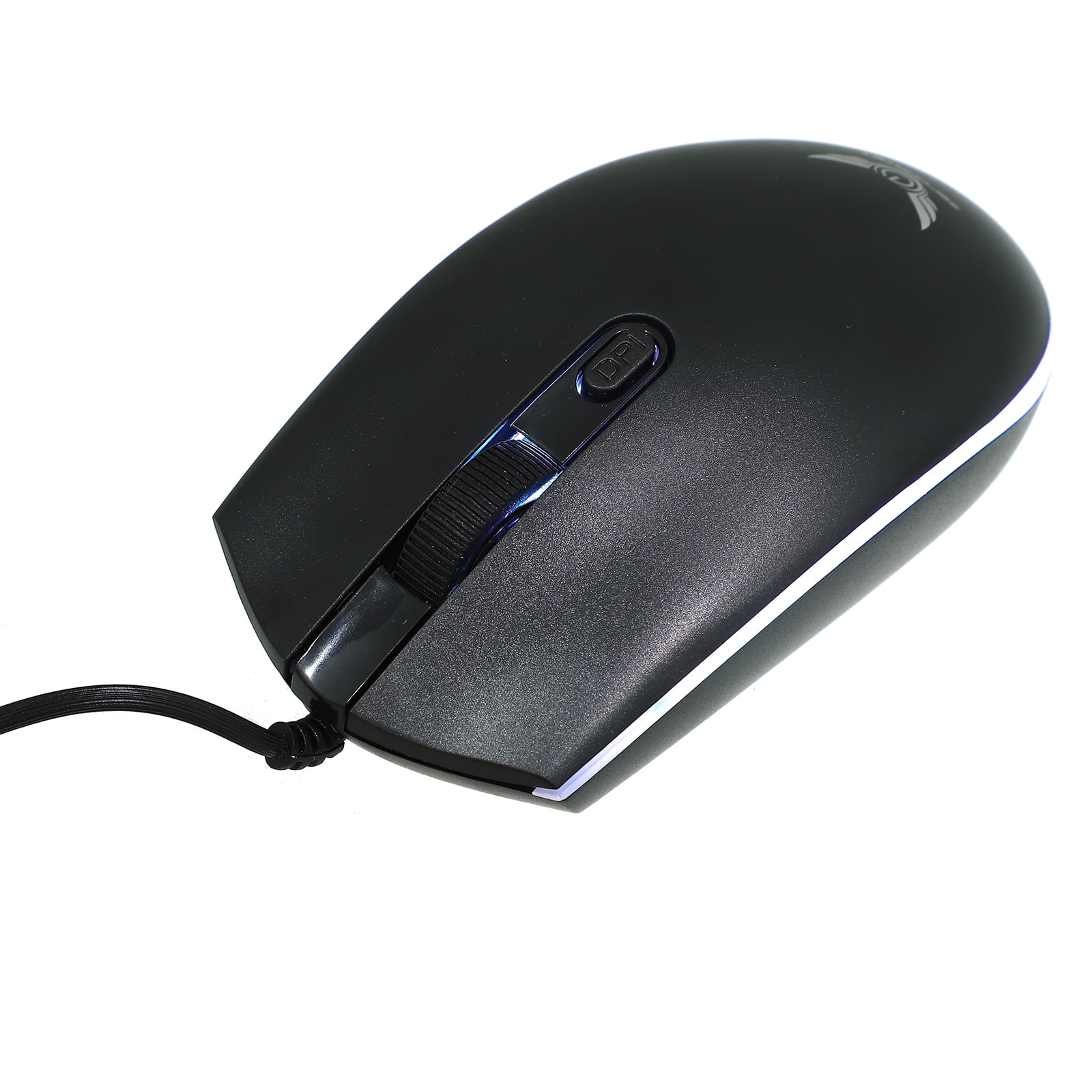 Desktop Notebook Gaming Mouse Wired Luminous Mouse USB Plug Computer ...