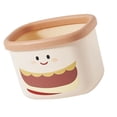 Desktop Organiser Cartoon Hamburger Plastic Trash Can Countertop Waste ...