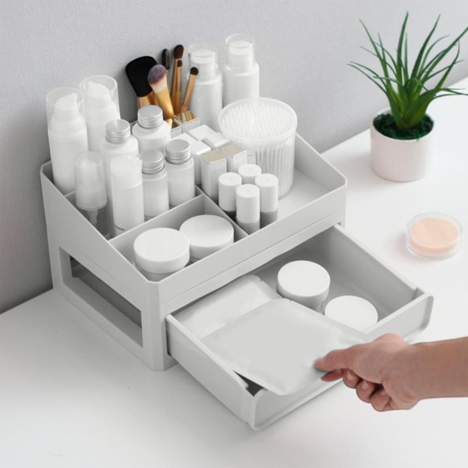Desktop Organizer Drawer,Multi Functional Stationery & Cosmetics ...