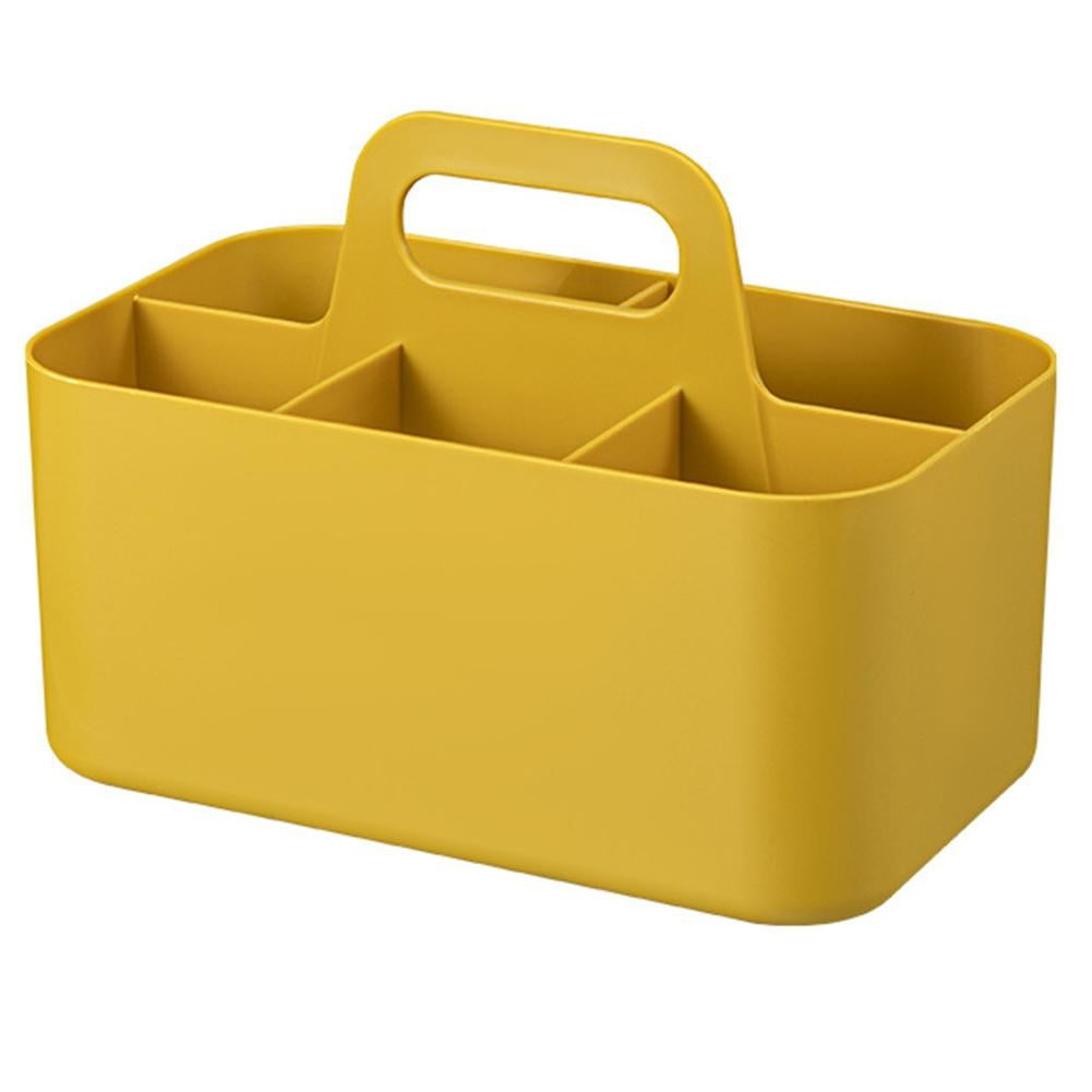 Desktop Organizer Portable Storage Box Removable Divider Stylish Matte ...