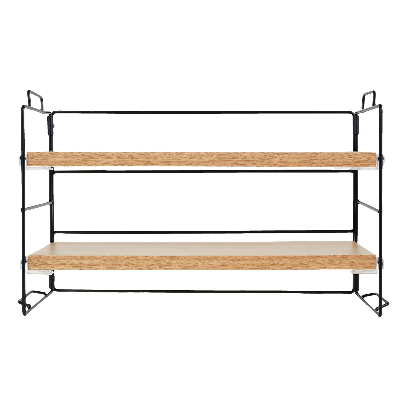 Desktop Organizer Shelf Height Adjustable Desktop Shelf Stand Stackable ...