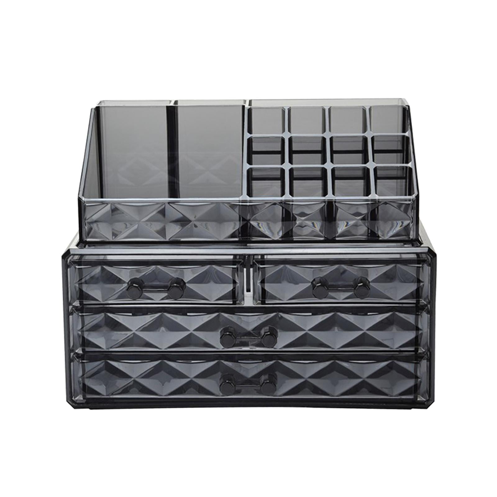 Desktop Organizers 4 Tier Compartment Multipurpose Bookshelf Office ...