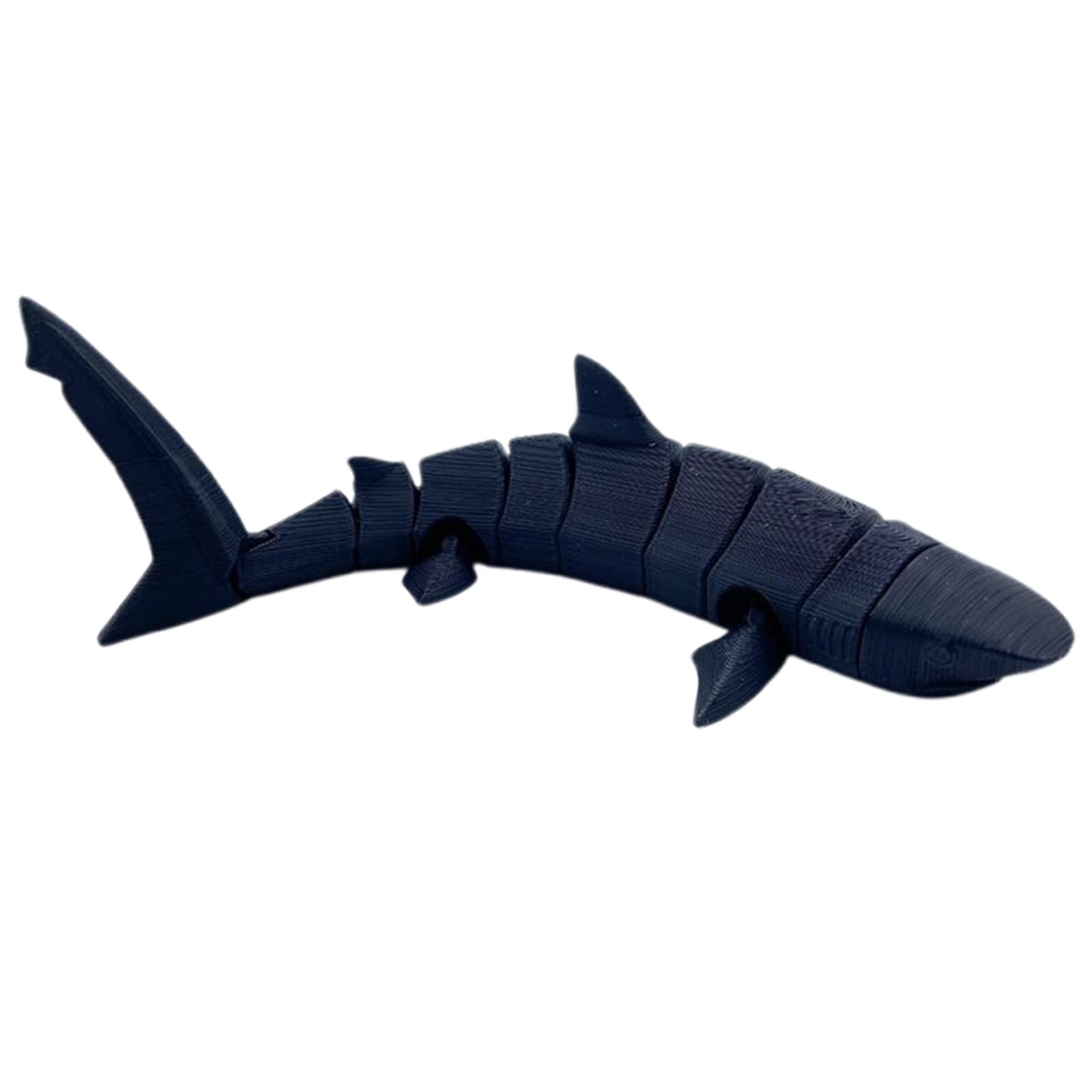 Desktop Ornament - 3D Printed Articulated Toy - Bendable Fish Tank ...
