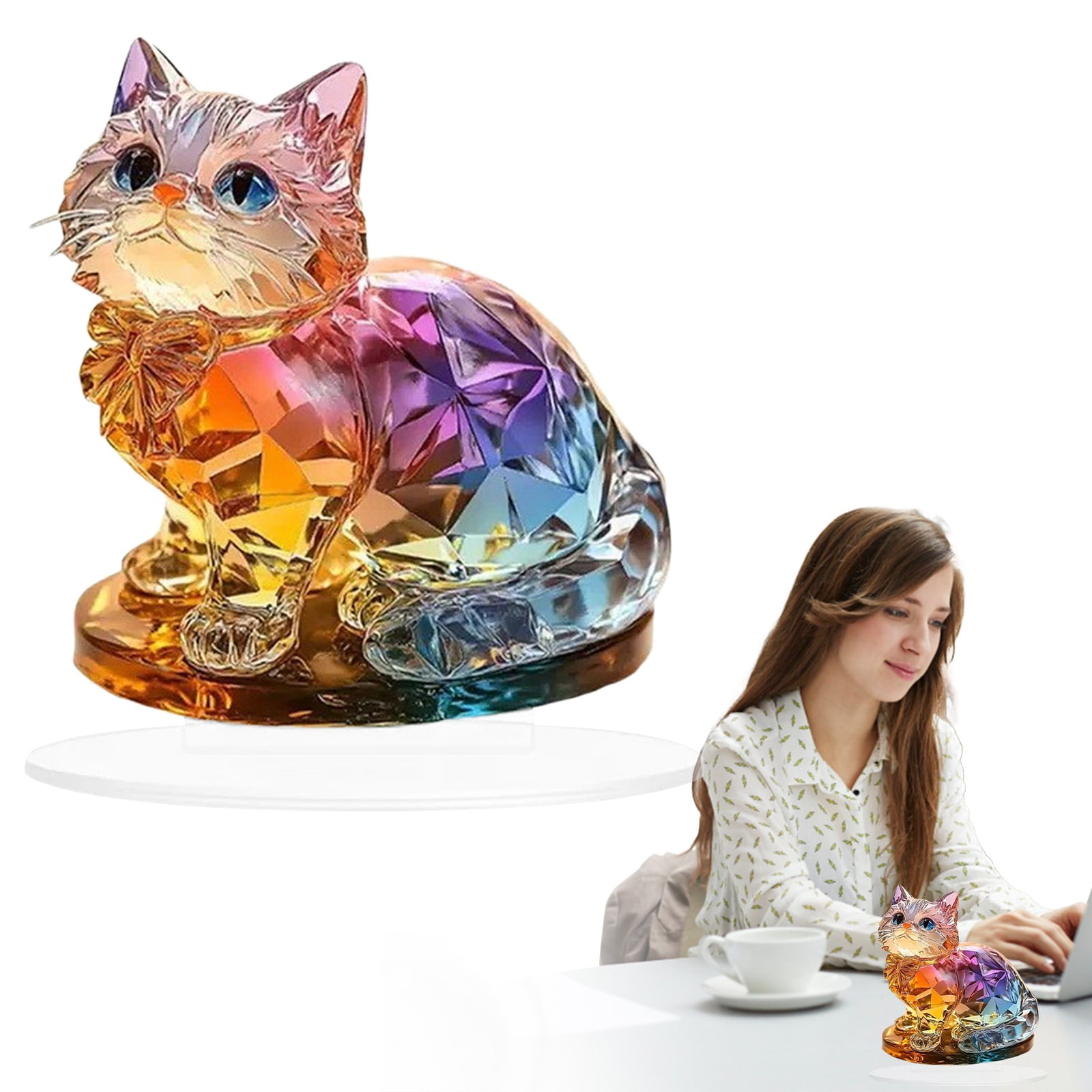 Desktop Ornament,Acrylic Standee Display For Desk Customizable Holiday ...