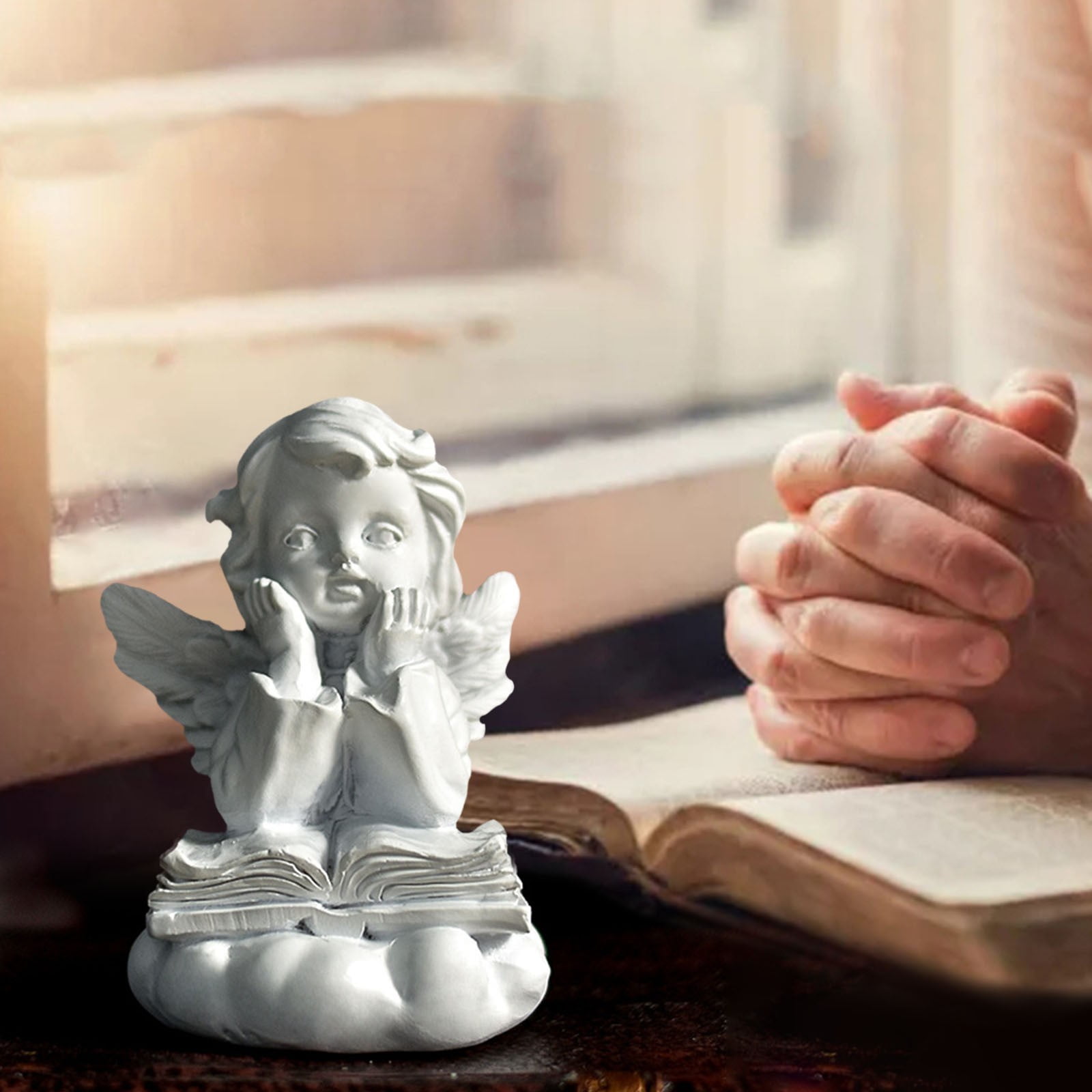 Cute Angel Statue for Indoor and Outdoor Home Decoration - Adorable ...