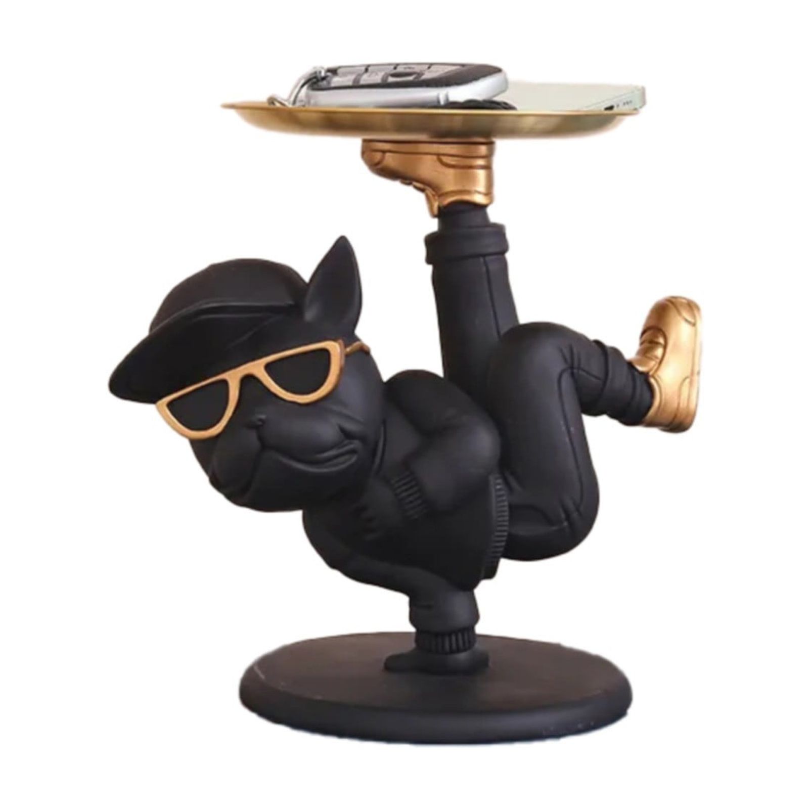 Desktop Ornament - Easter Storage Tray Statue Key Holder Figurine Candy ...