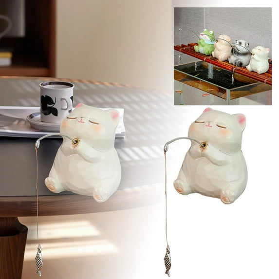 Desktop Ornament Elegant Zen Fishing Design Enrich Your Space with ...