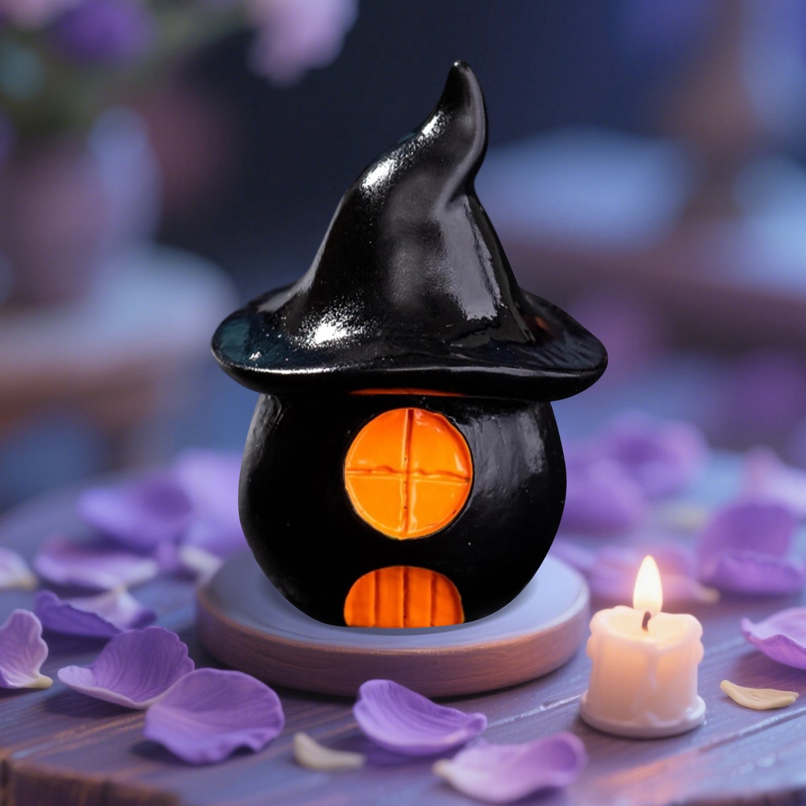 Desktop Ornament Halloween Decorations Miniature Resin Scene for Living ...