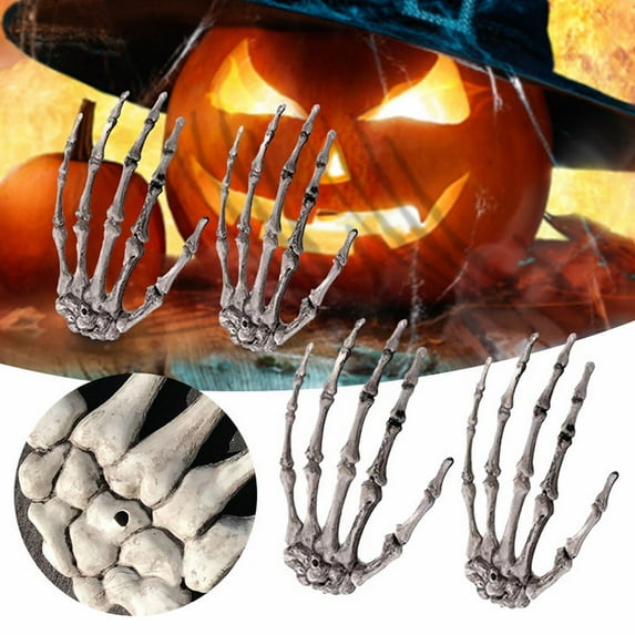 Desktop Ornament Halloween Skeleton Hand Bone Skeleton Desktop ...