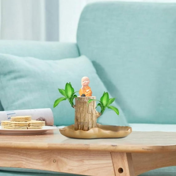 Desktop Ornament Home Décor Bonsai Tree Stump Miniature with 10ml ...