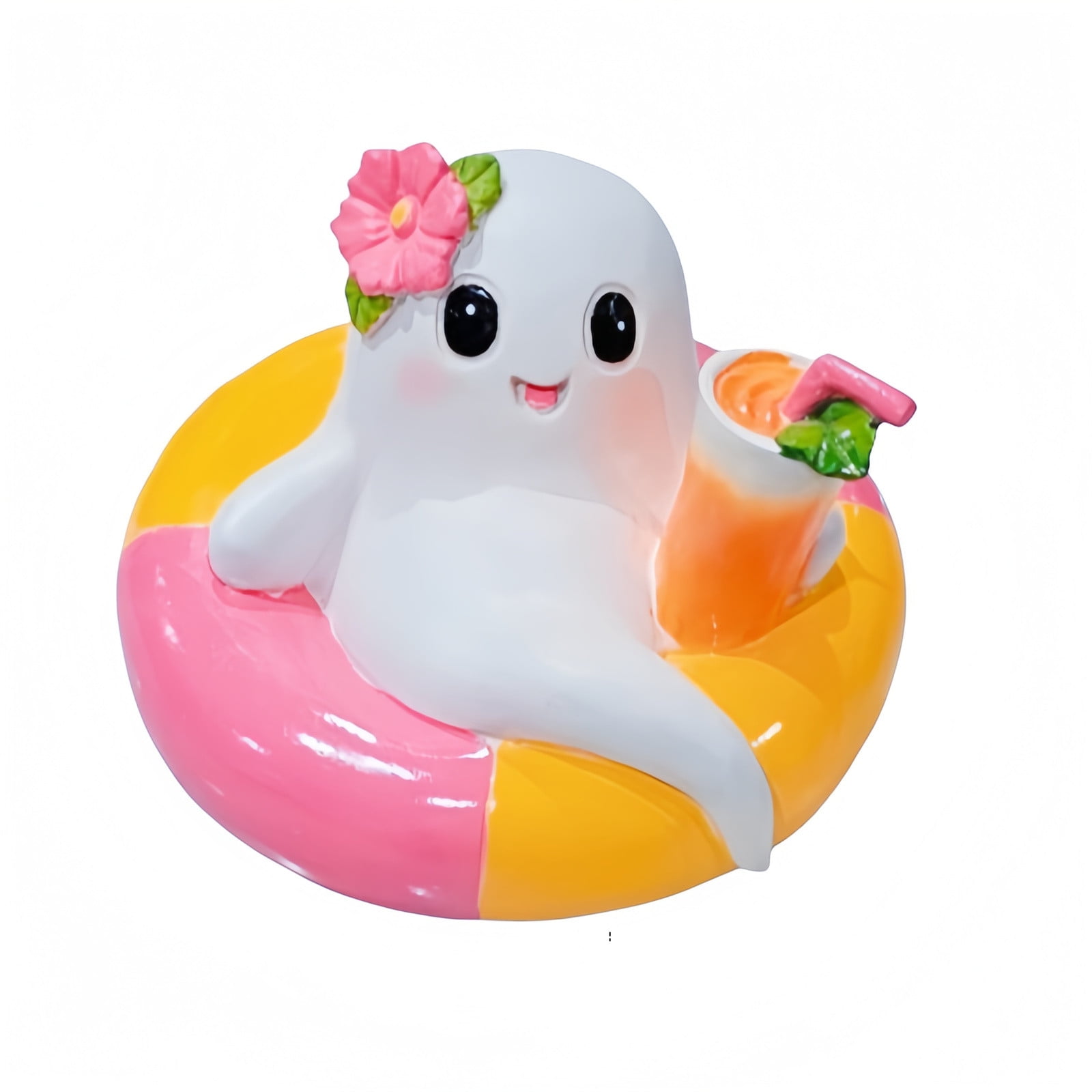Desktop Ornament Pool Inflatable Float and Beverage Stand for Halloween ...
