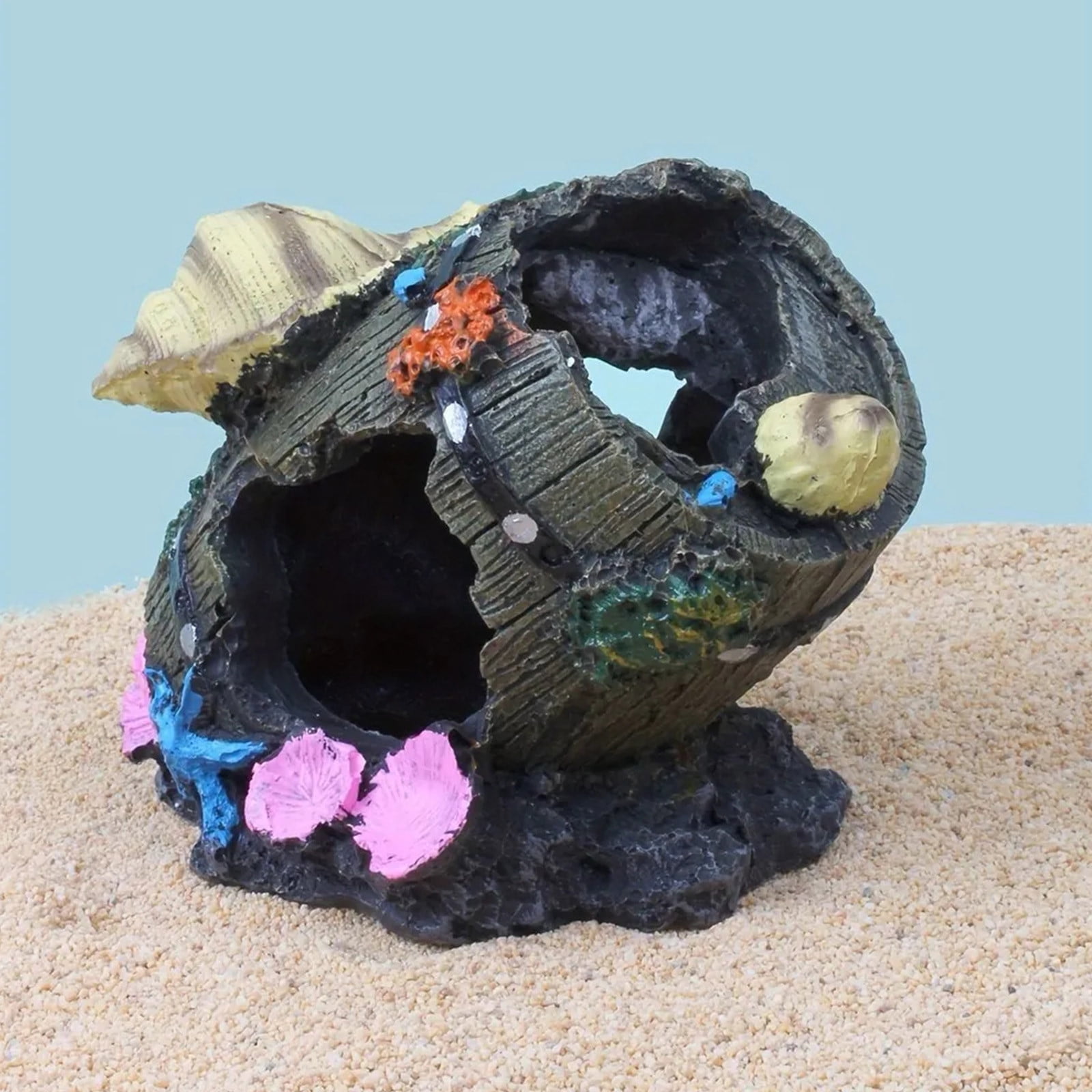 Desktop Ornament Rotten Bucket Wreckage, Sunken Wood, Shrimp House ...