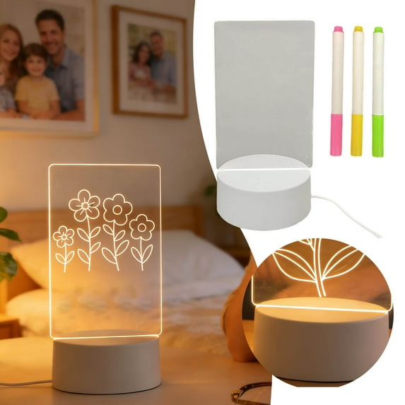 Desktop Ornament and Desk Organizer for Home The Reusable Drawing Board ...