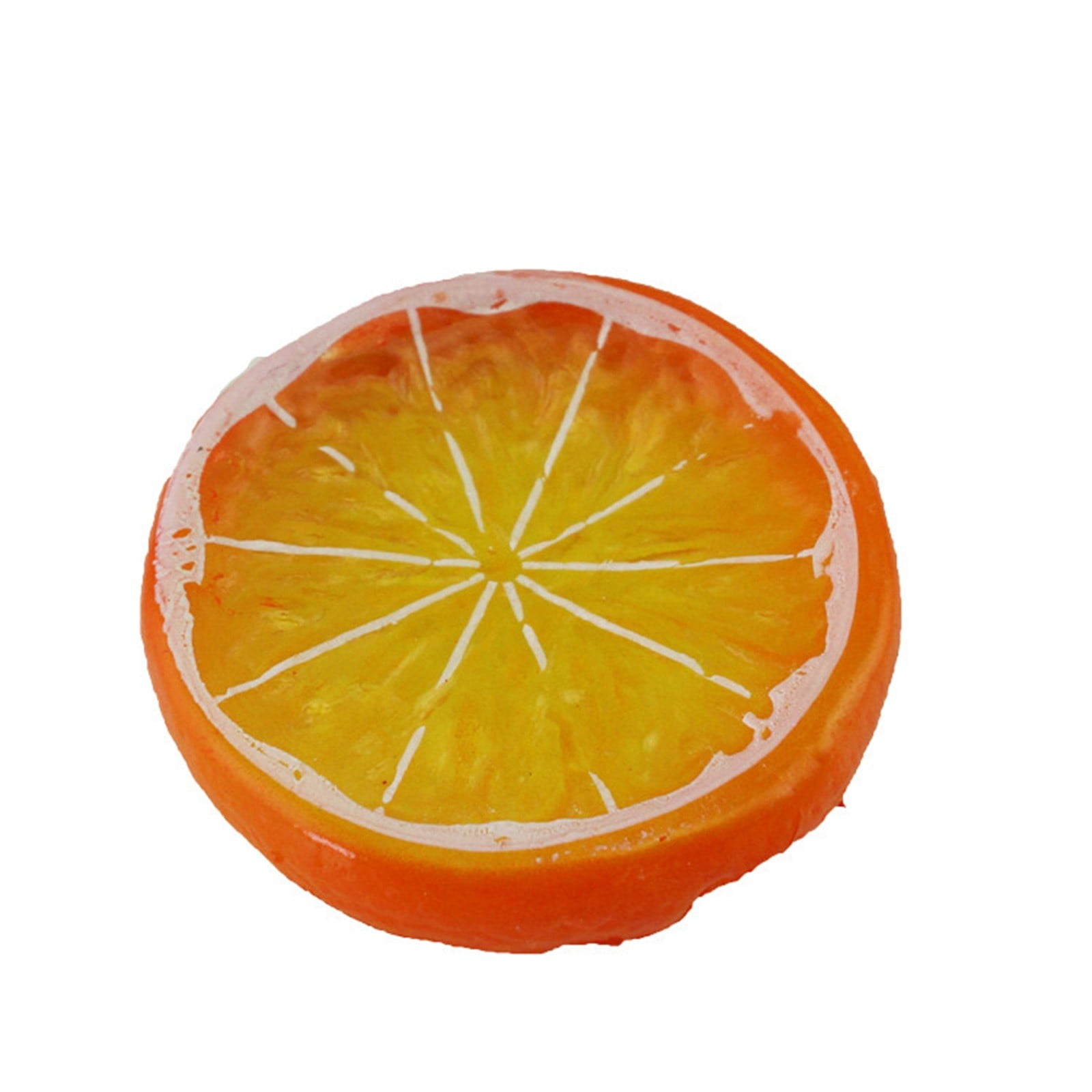 Desktop Ornament for Home Display Multicolor Slices in Yellow Green ...