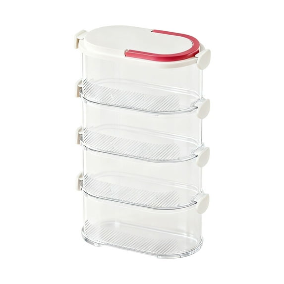 Desktop Ornament for Indoor Living Stackable Layered Sealed Storage ...