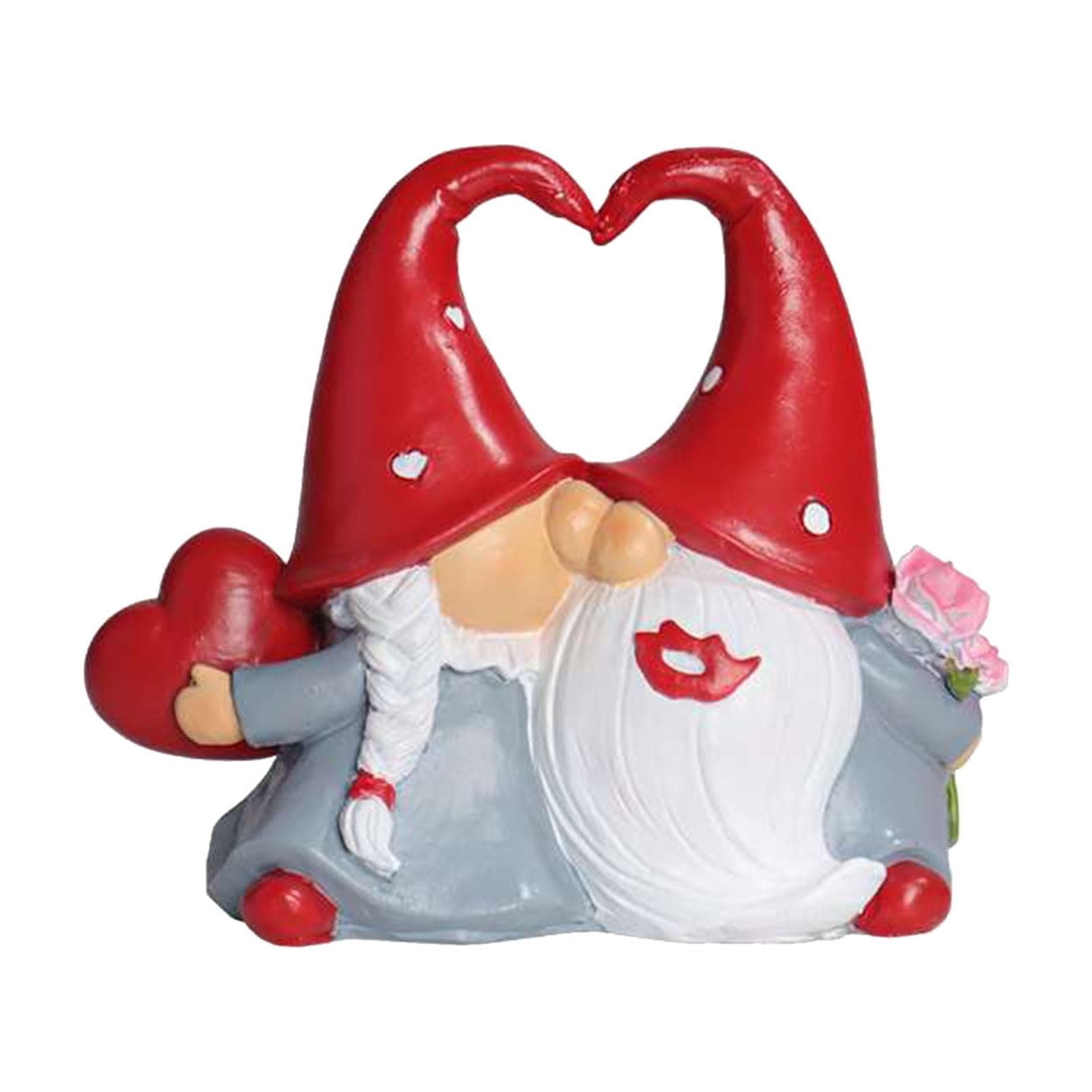 Desktop Ornament for Valentine’s Day Home Resin Tabletop Figurines ...